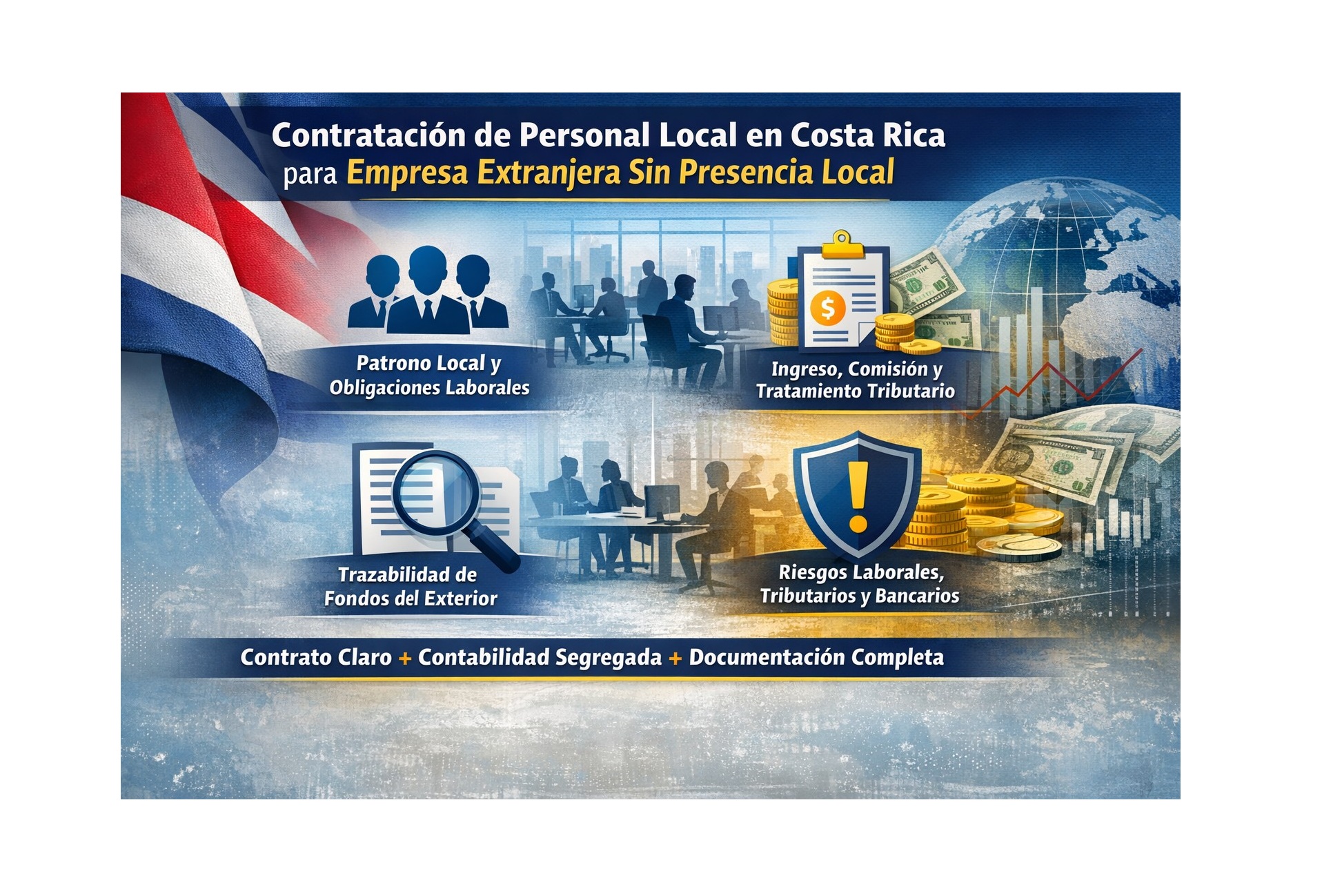 Contratación de personal en Costa Rica para una empresa extranjera sin ...